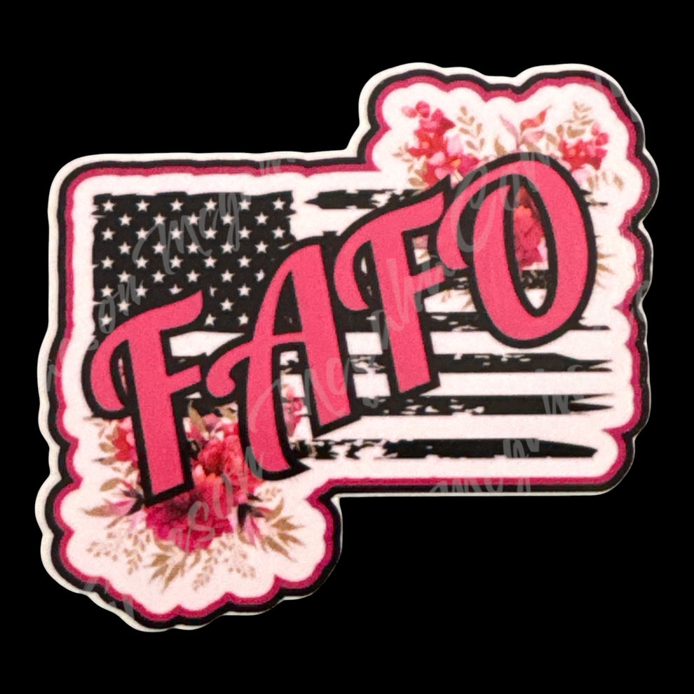 FAFO FLORAL Sticker #17 – Official Graeson Mcgaha Comedy Merch