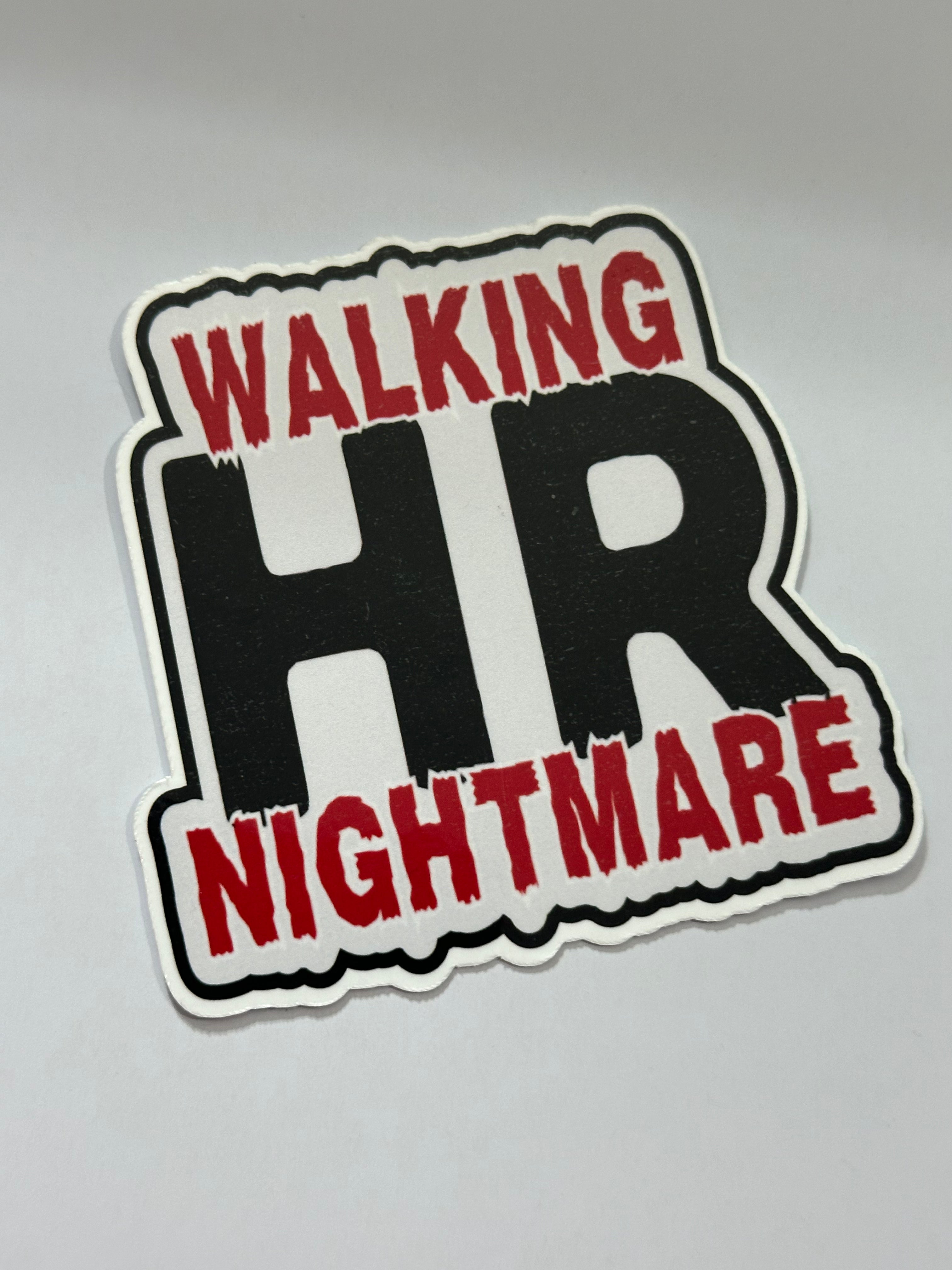 HR NIGHTMARE Sticker #77 – Official Graeson Mcgaha Comedy Merch