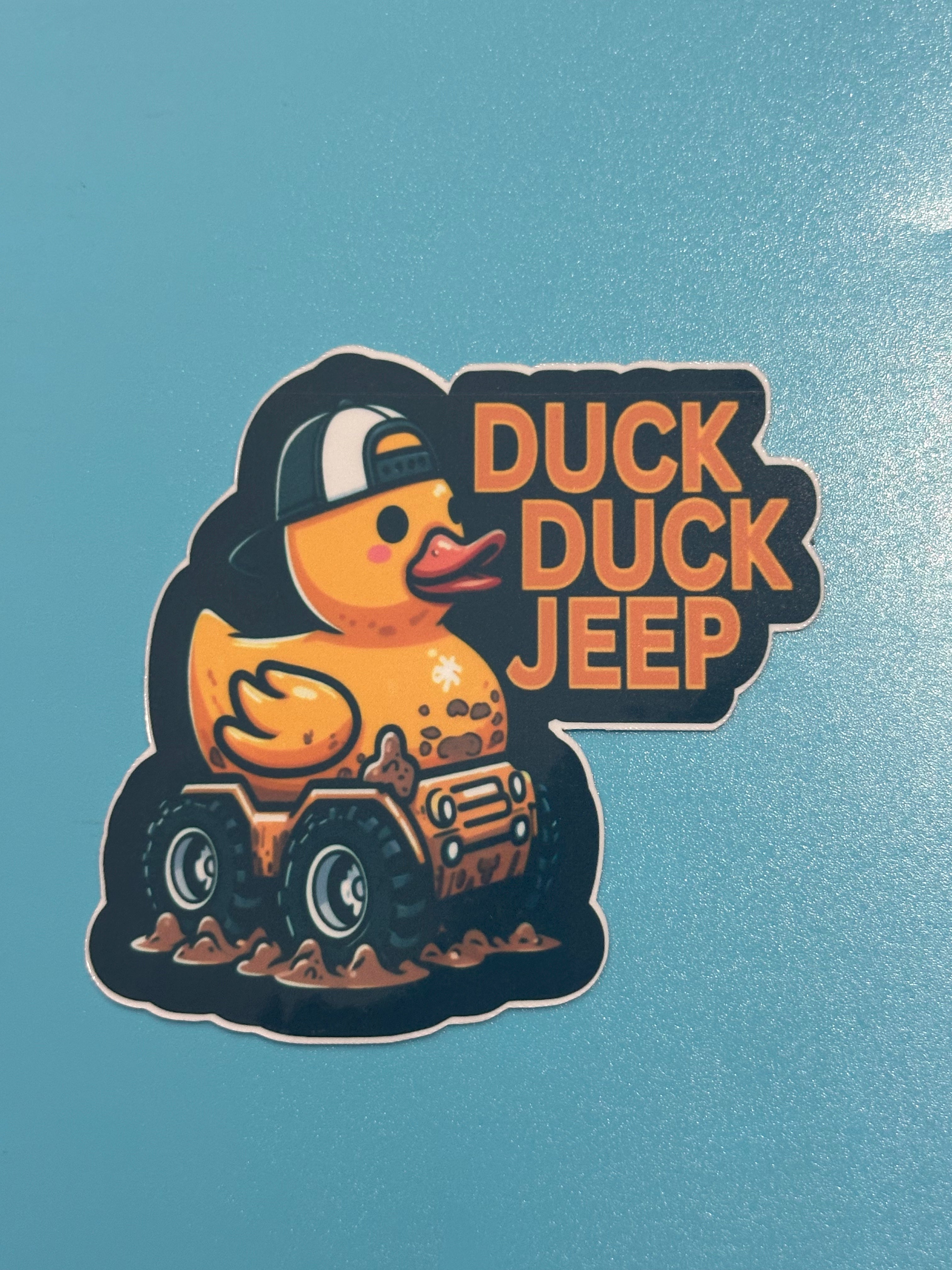 Duck Duck Jeep Sticker #84 – Official Graeson Mcgaha Comedy Merch